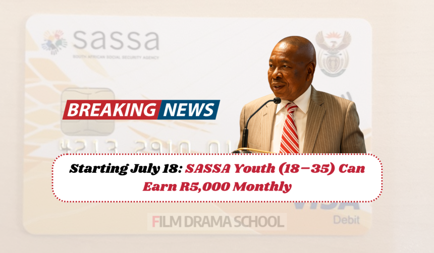 Starting July 18: SASSA Youth (18–35) Can Earn R5,000 Monthly - Online ...