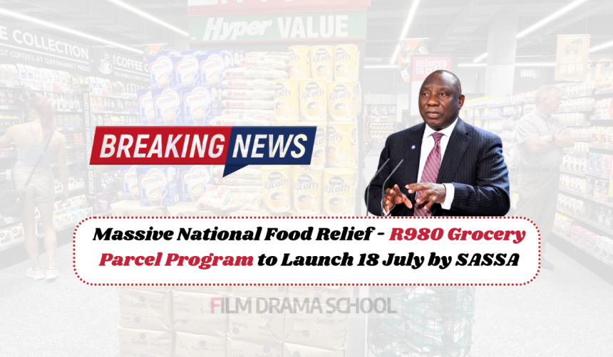 Massive National Food Relief - R980 Grocery Parcel Program to Launch 18 ...